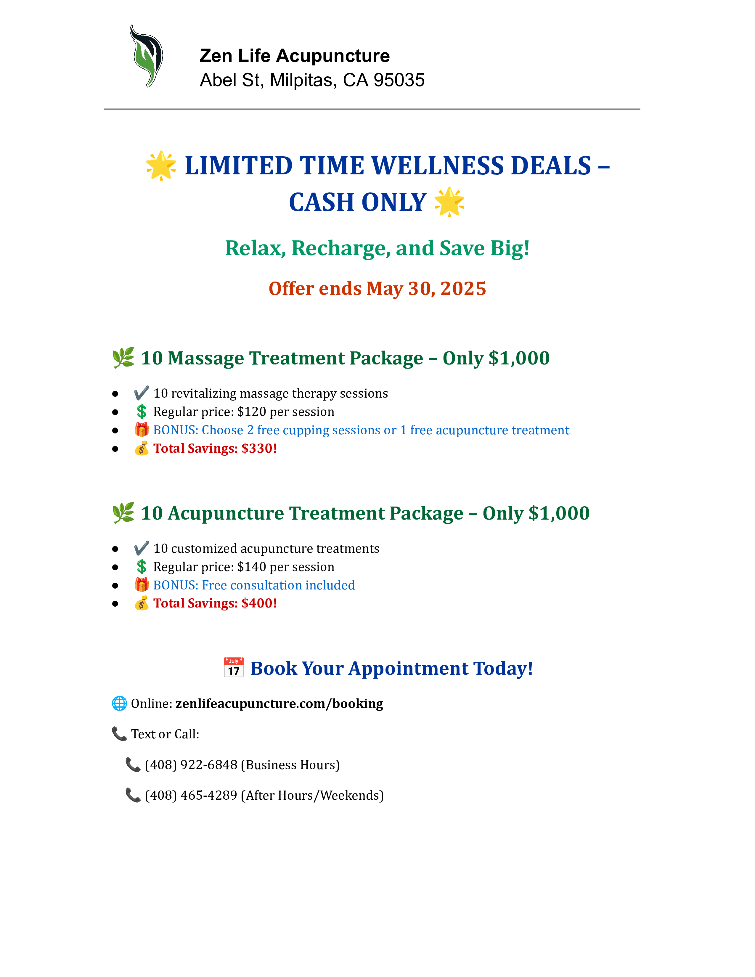 Zen Life Acupuncture | Traditional Chinese Medicine in Milpitas